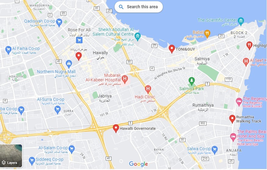 Kuwait Postal Code